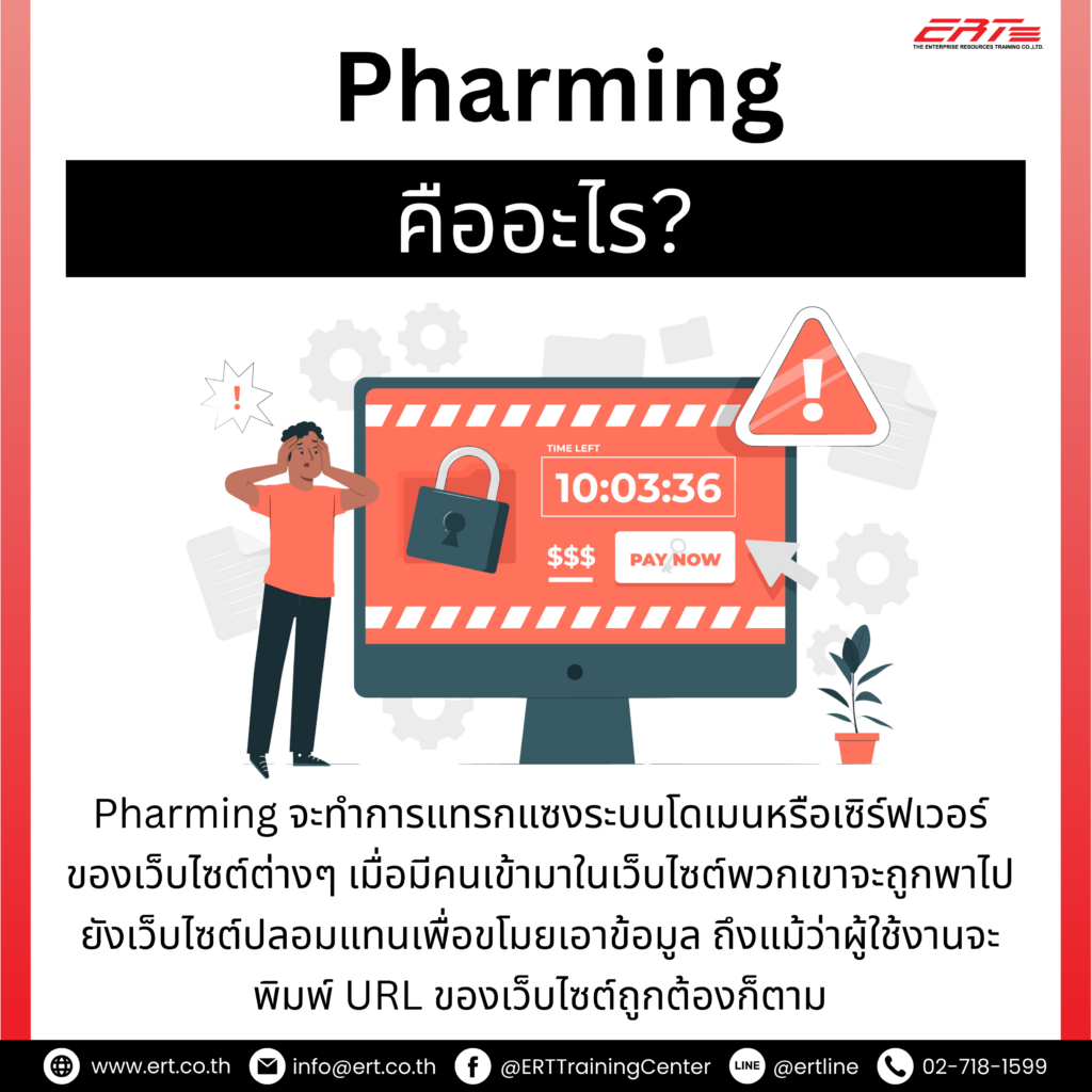 Pharming และ Phishing คืออะไร มีวิธีป้องกันอย่างไรบ้าง?