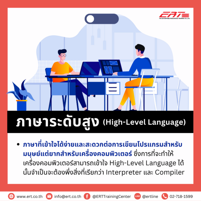 High & Low-Level Language ภาษาคอมพิวเตอร์ คืออะไร