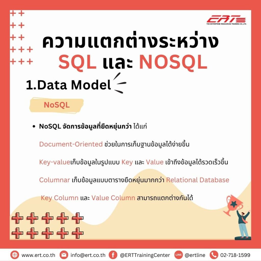 ทำความเข้าใจ SQL vs NoSQL คืออะไร ต่างกันอย่างไร?