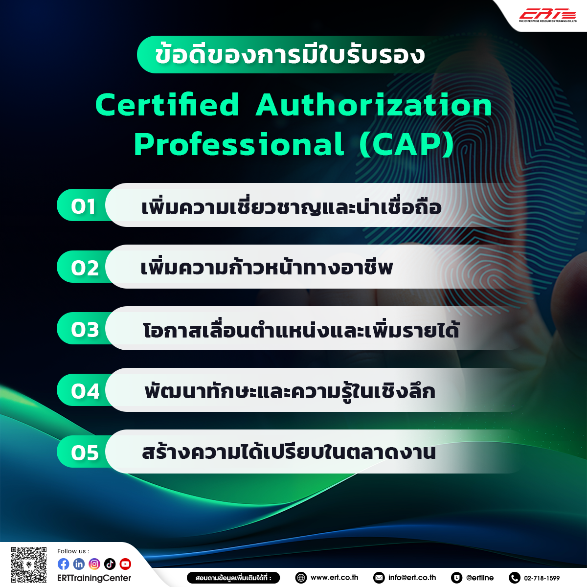 CAP คืออะไร ใบรับรองยอดฮิตจาก ISC2 ที่สายไอทีควรรู้จัก!